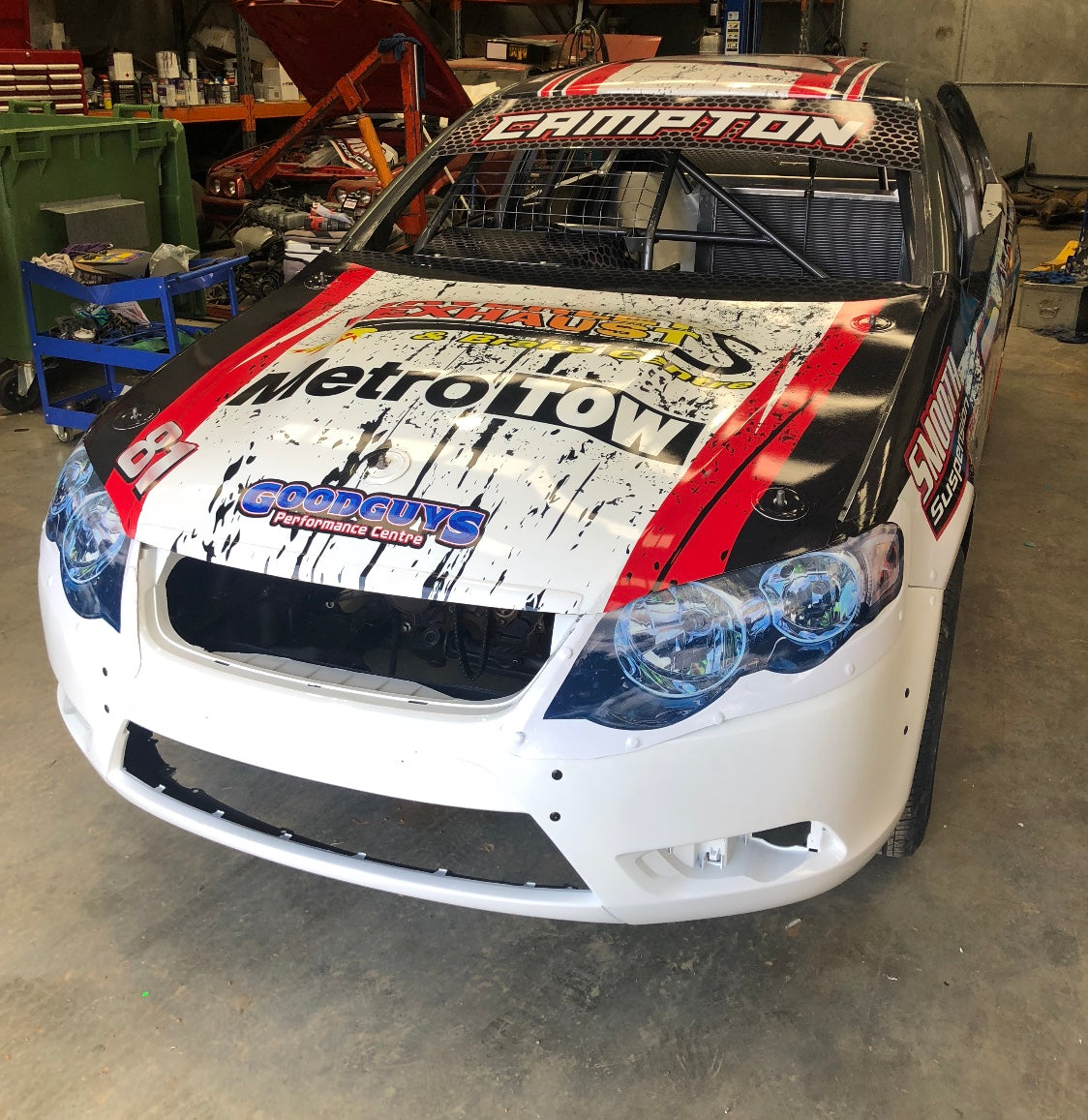 Racecar Light Decals – Campton Graphics